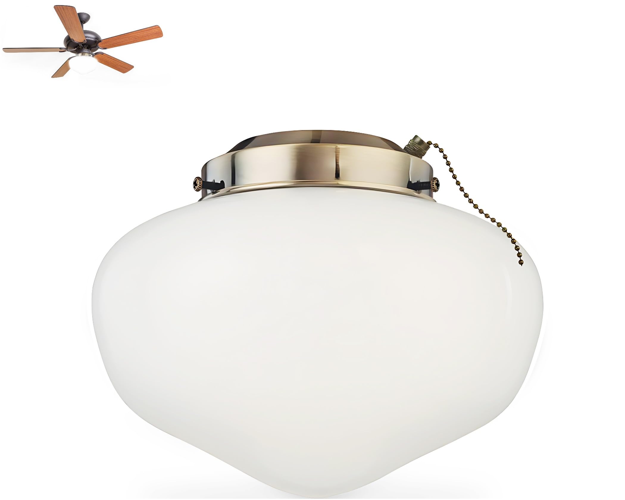 Schoolhouse Ceiling Fan Light Kit Westinghouse LED Indoor/Outdoor