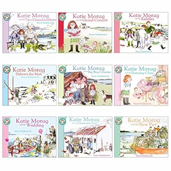 Katie Morag Series 9 Books Collection Set (Katie Morag and the Dancing ...