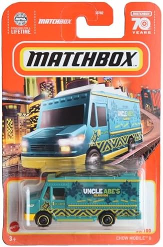 Amazon.com: Matchbox Chow Mobile II, 70 Years 58/100 : Toys & Games