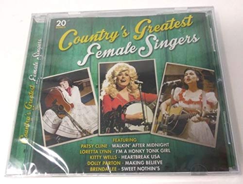 Various - Country's Greatest Female Singers (CD) 20 Songs - Amazon.com ...