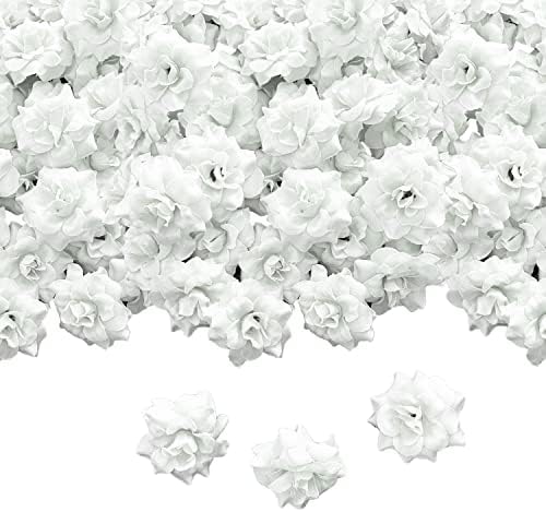 Amazon.com: 120 pcs Artificial Silk Roses Head Fake Rose Flower Head ...