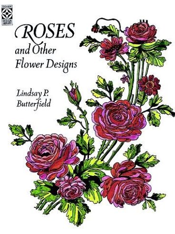 Buy Roses and Other Flower Designs (Dover Pictorial Archive Series ...