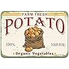 Amazon.com: Farm Fresh Potato 100% Nature Organic Vegetables Iron ...