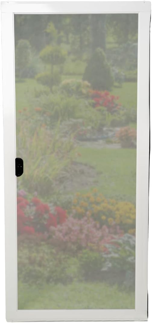 Sliding Patio Screen Door with Pet-Proof Petscreen® Mesh – 30″ White ...