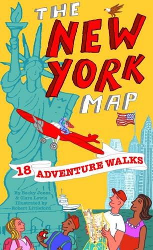 Adventure Walks New York Map: Sightseeing Walks for Families: 4 ...