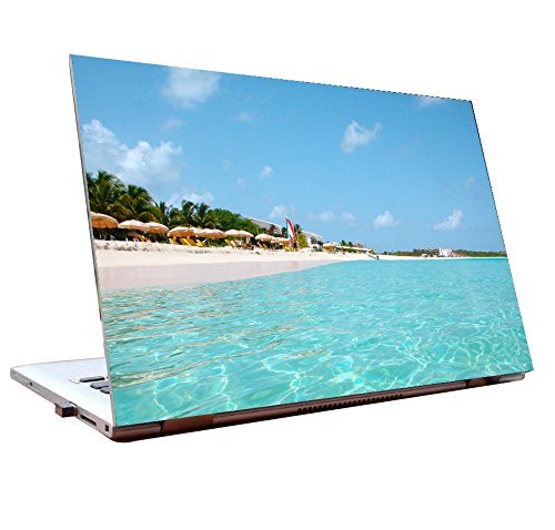 Tamatina Laptop Skin 14 inch - Blue - Ocean - Beach - HD Quality ...