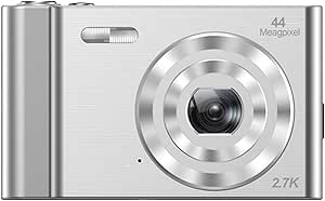 Amazon.com : Digital Camera 2.7K Ultra HD Mini Camera 44MP 2.4 Inch IPS ...
