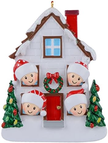 Amazon.com: 2024 Family Christmas Ornament - Personalized Gingerbread ...