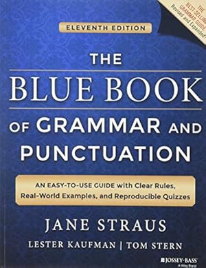 Amazon.com: The Blue Book of Grammar and Punctuation: An Easy-to-Use ...