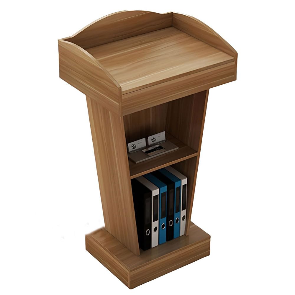 Buy Natural Breeze Lectern Wooden Lectern Podium Church Pulpit Campus ...