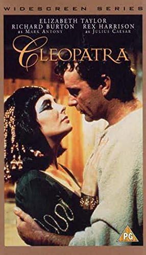 Amazon.com: Cleopatra [VHS] : Elizabeth Taylor, Richard Burton, Rex ...