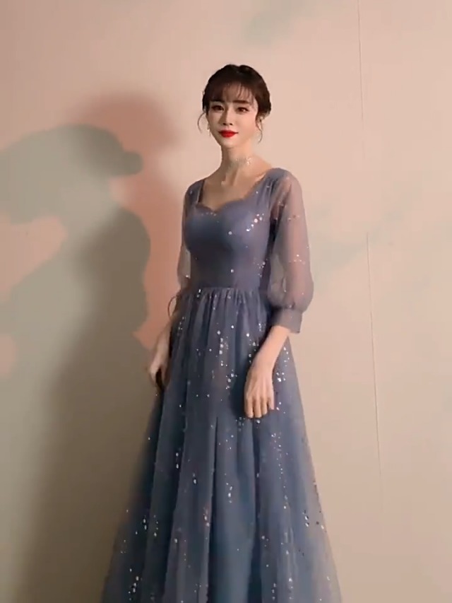 Amazon | [YUANYUAN] レディース イブニングドレス 宴会ドレス ドレス