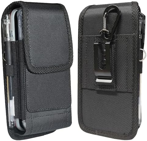 Amazon.co.jp: QBeau Smartphone Pouch, 2 x Belt Case, Belt Loop, Belt ...