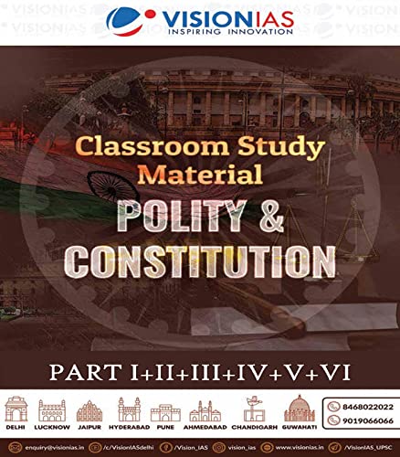 Buy Vision Ias GS Foundation Paper II Polity Part I+II+III+IV+V+VI ...