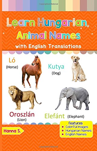 Amazon.com: Learn Hungarian Animal Names: Black & White Pictures ...
