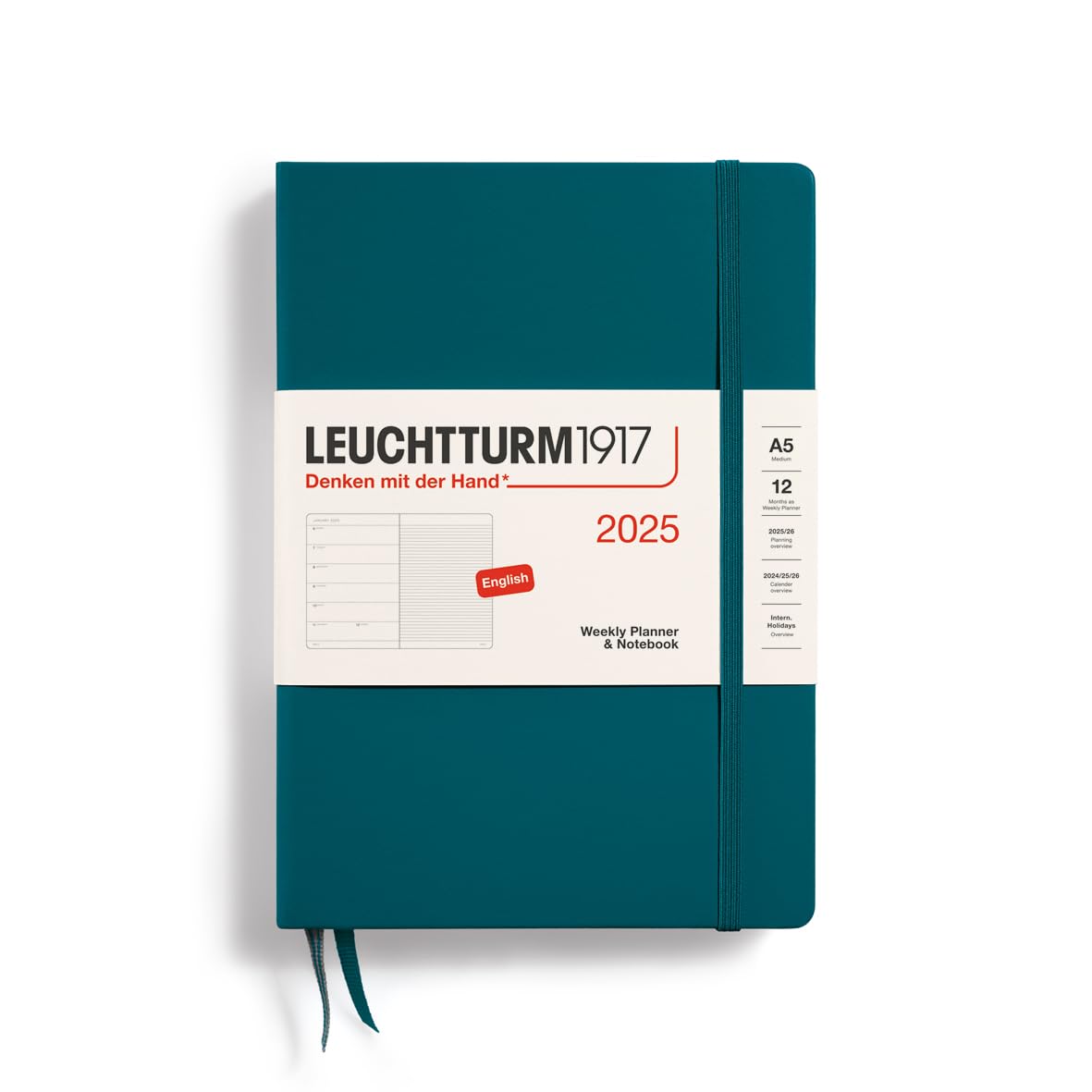 Snapklik.com : LEUCHTTURM1917 - Weekly Planner & Notebook 2025 ...