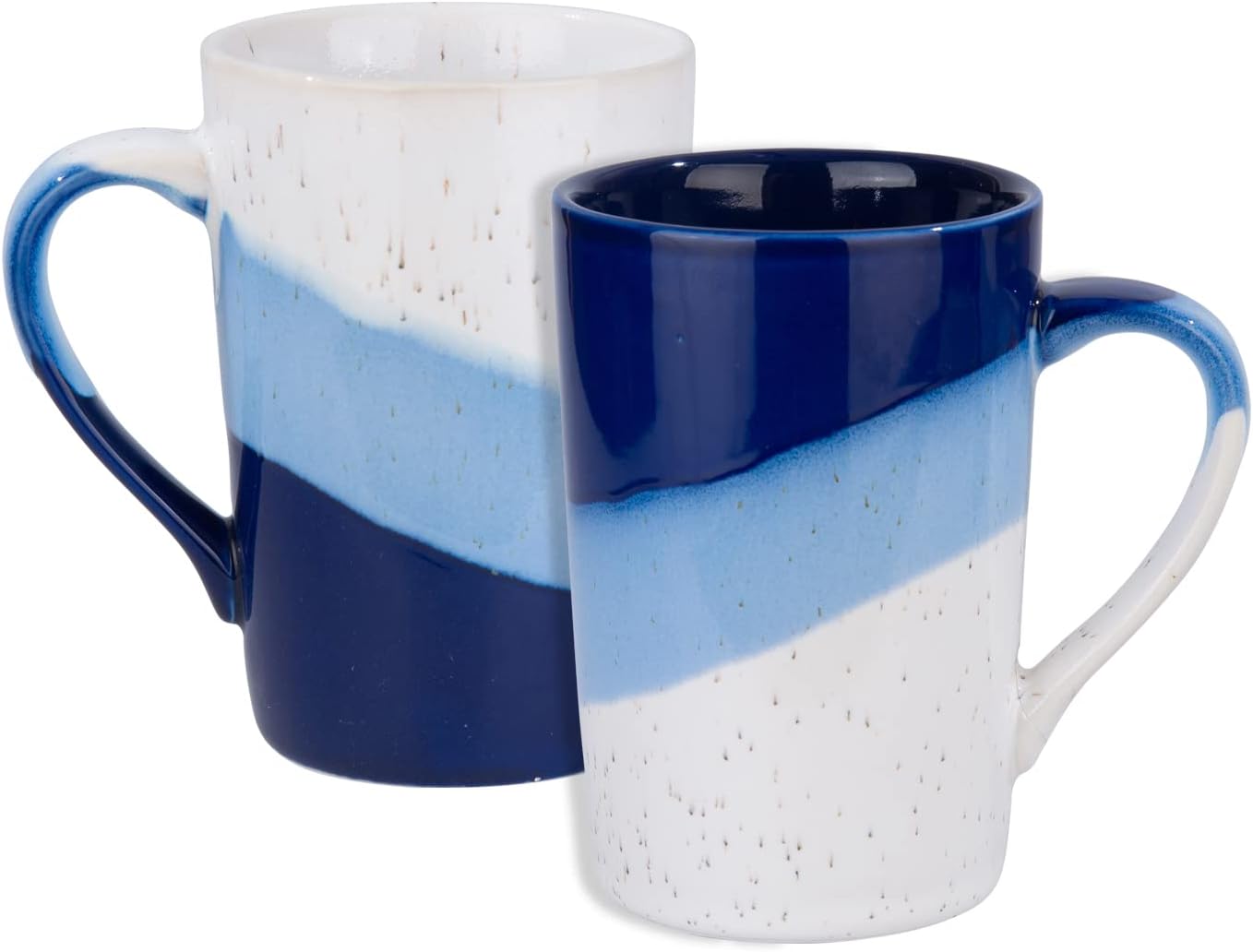 Amazon.com: Mora Ceramics 12oz Coffee Mug Set of 4 - Ceramic Tea Cups ...