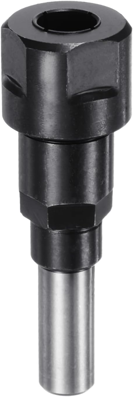 uxcell 12mm to 12mm Router Collet Extension Rod Chuck Converter Adapter ...