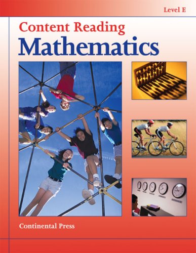 Math Workbooks: Content Reading: Mathematics, Level E - 5th Grade ...