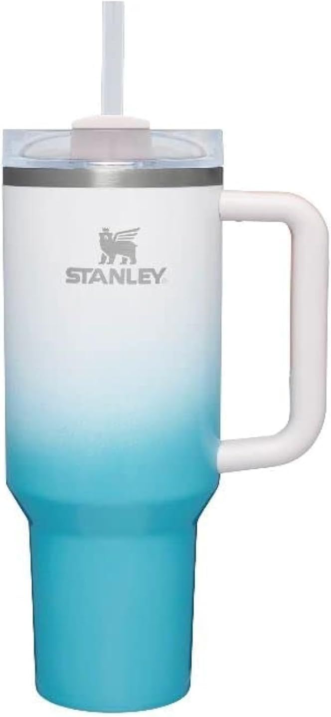 Amazon.com | STANLEY Flowstate 40oz Quencher H2.0 Tumbler - POOL OMBRE ...