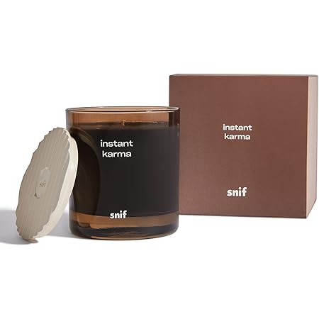 Amazon.com: Snif Sweet Ash Scented Candle, 8.5oz : Home & Kitchen