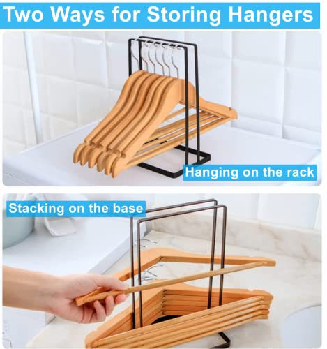 Snapklik.com : Hanger Organizer Stacker, Clothes Hanger Holder For ...