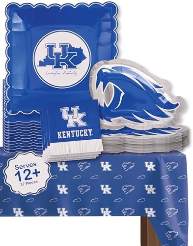 Amazon.com: University of Kentucky party supplies with UK tablecloth ...
