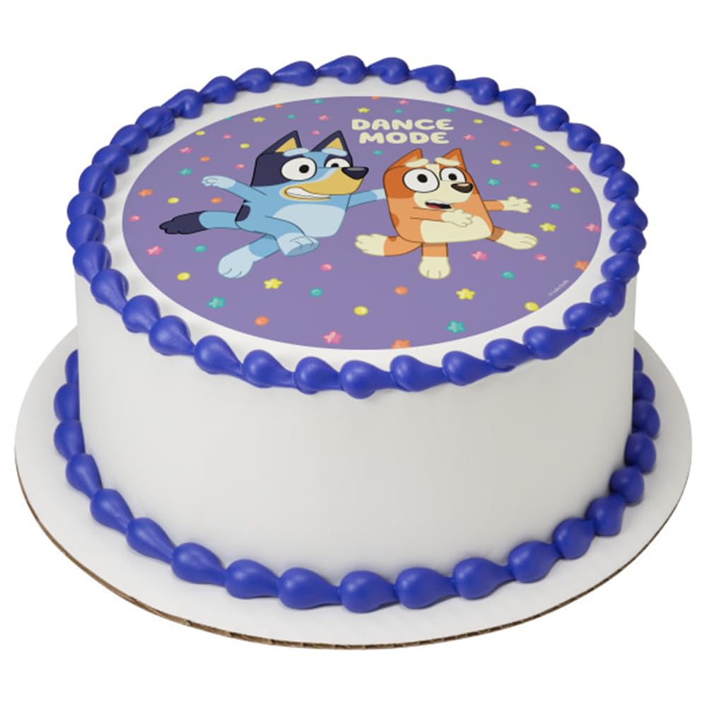Rainbow Bluey Bingo Cake Topper / Bluey Inspired Cake Topper / Cake ...