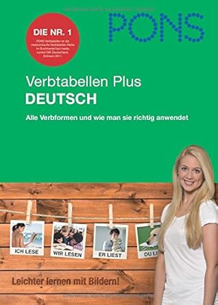 Pons German Series: Pons Verbtabellen Plus Deutsch: 9783125615960 ...