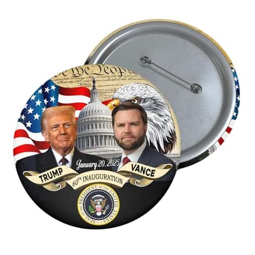 Amazon.com: Trum.p Vance Inauguration Day Jan 20, 2025 Presidential ...