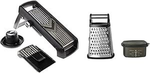 Amazon.com: KitchenAid Mandoline Slicer & Box Grater with Storage ...