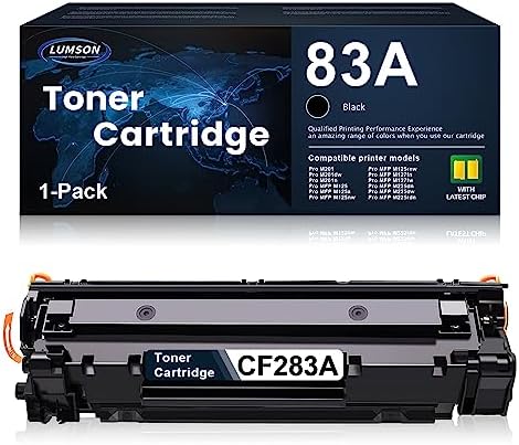 2 Inkfirst Compatible Toner Cartridges Replacement for HP CF283A 83A ...