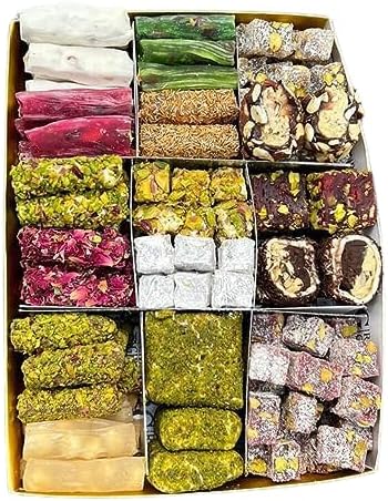Amazon.com : Mixed Turkish Delight 2 lb - 42 45 pieces : Grocery ...