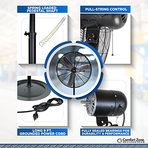 The 6 Best Comfort Zone Pedestal Fans of 2024 [Verified] - Cherry Picks