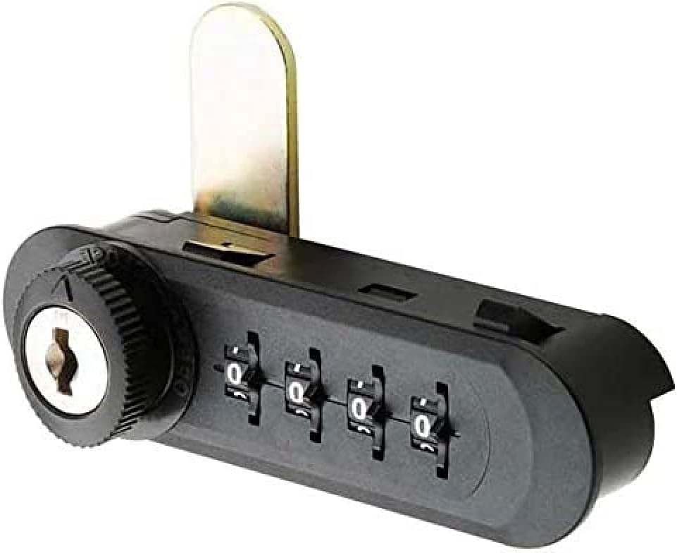 MERONI SERRATURE Combilocks 1051 Combination Lock with Lever - Black ...