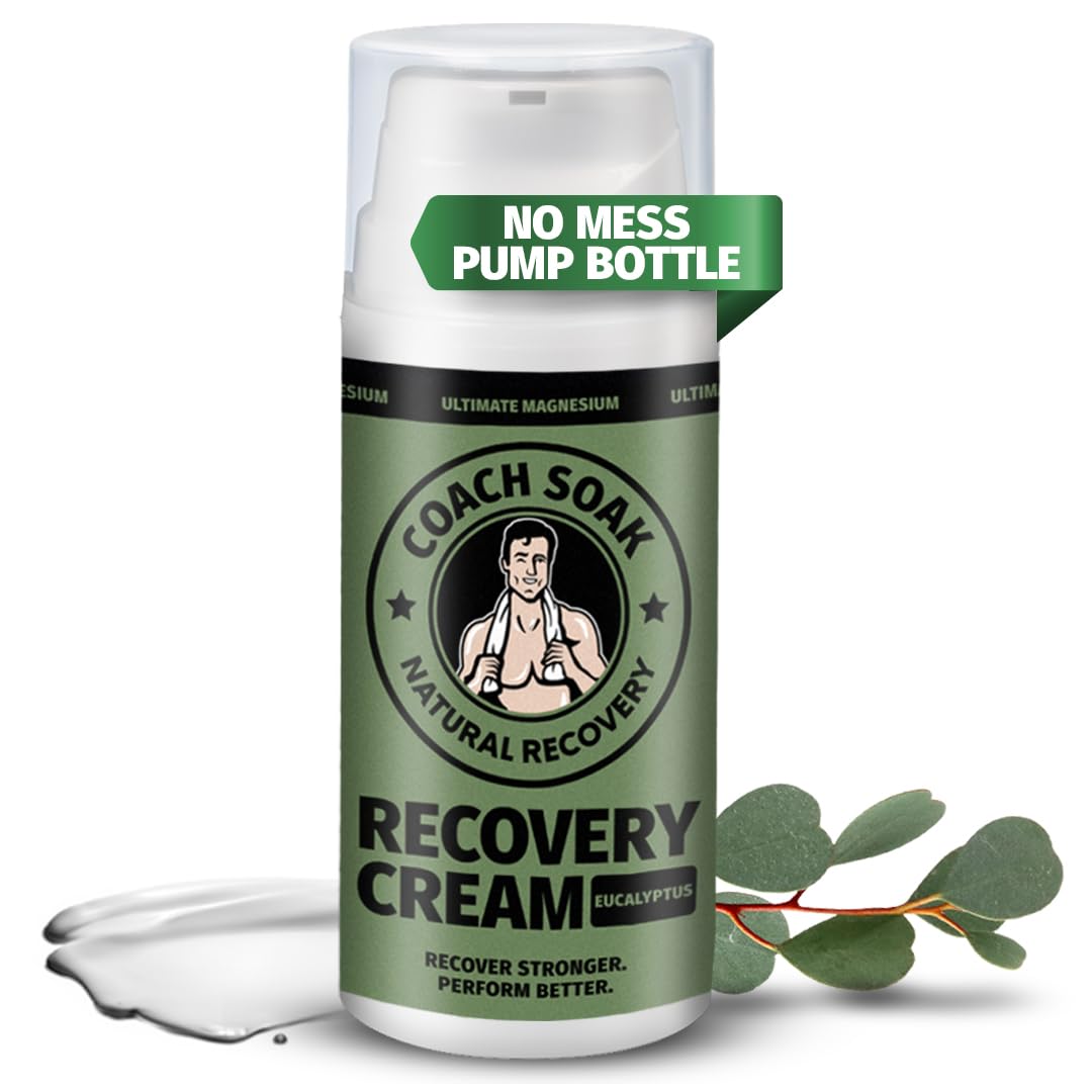Amazon.com: Coach Soak Magnesium Cream with MSM in Pump Bottle ...
