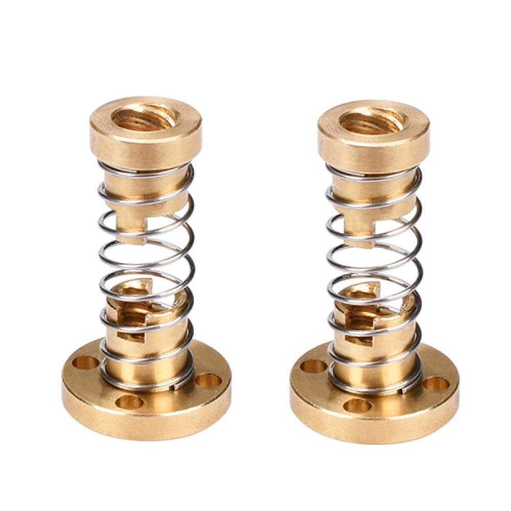 Snapklik.com : 2PCS T8 Anti Backlash Spring Loaded Nut Elimination Gap ...