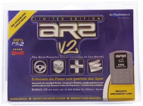 Playstation 2 - Action Replay 2 V2 Ltd. Edition : Amazon.co.uk: PC ...