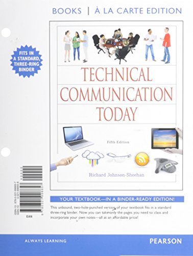 Technical Communication Today, Books a la Carte Plus MyWritingLab with ...
