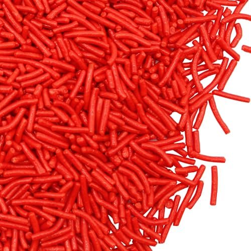 Amazon.com : Cinnamon Flavored Sprinkles BULK Jimmies 8 Ounce Bag ...