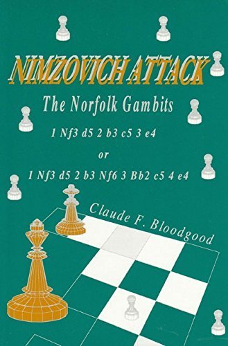 Nimzovich Attack: The Norfolk Gambits, 1 Nf3 d5 2 b3 c5 3 e4 or 1 Nf3 ...