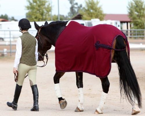 Amazon.com: Eous Wool Show Rug, Berry/Midnight, 60 : Pet Supplies