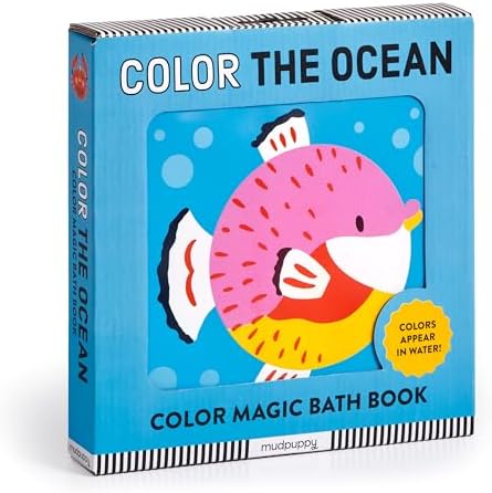 Color the Ocean Color Magic Bath Book : Mudpuppy, Buurlage, Marijke ...
