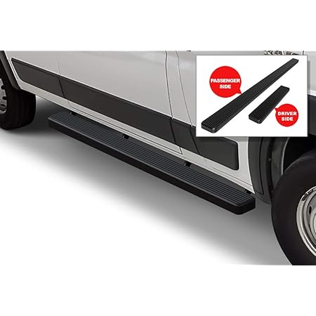 Amazon.com: APS iBoard Running Boards 5in Black Compatible with ...