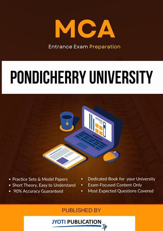 Buy Pondicherry University MCA Entrance Prep Master Companion 2026: Key ...