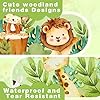 Amazon.com: Colarr 50ft Jungle Animal Bulletin Board Borders Woodland ...