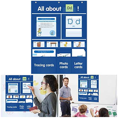 Snapklik.com : KIKIGOAL ALL About Letter Pocket Chart Alphabet Letter ...