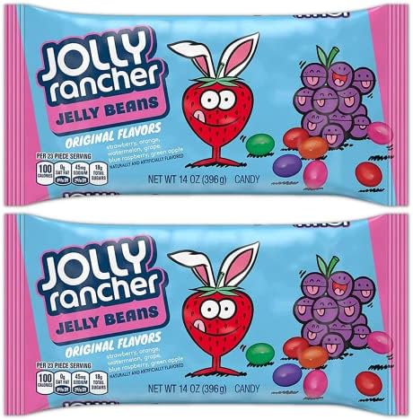 Amazon.com : Original Jelly Beans Bundle Includes 2-14 Oz Bags of Jolly ...