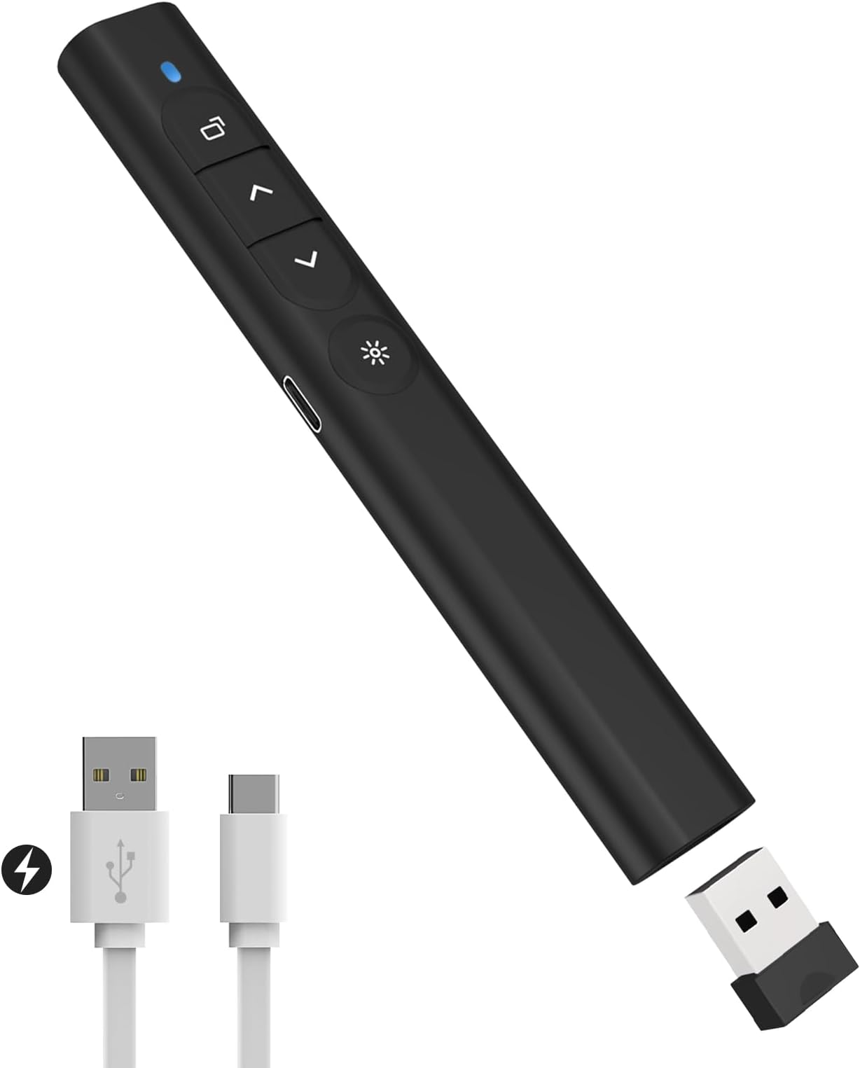 Amazon.com: Presentation Clicker Wireless Presenter Remote - Rioicc ...