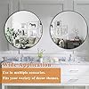 Amazon.com: NeuType Round Mirror 32inch Circle Wall Mirror Metal Framed ...